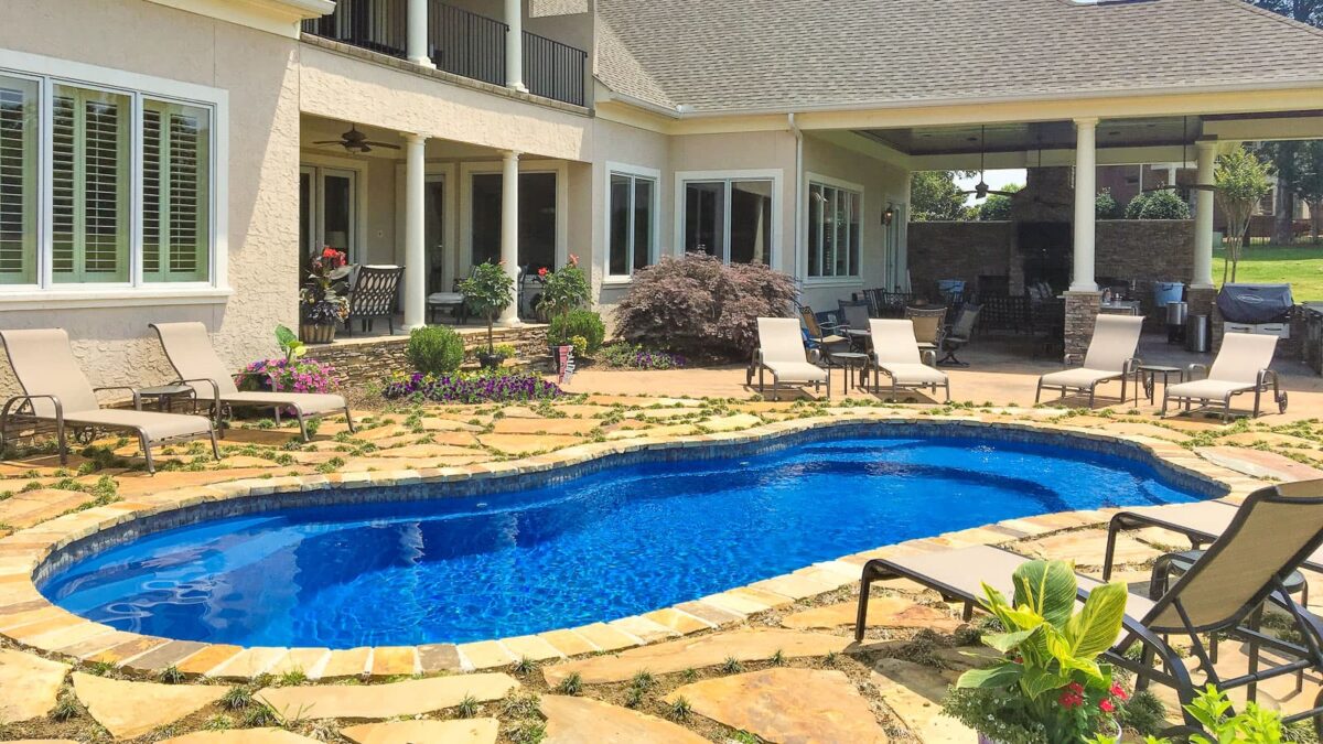 The Illusion Fiberglass Pool | Regional Pool Group