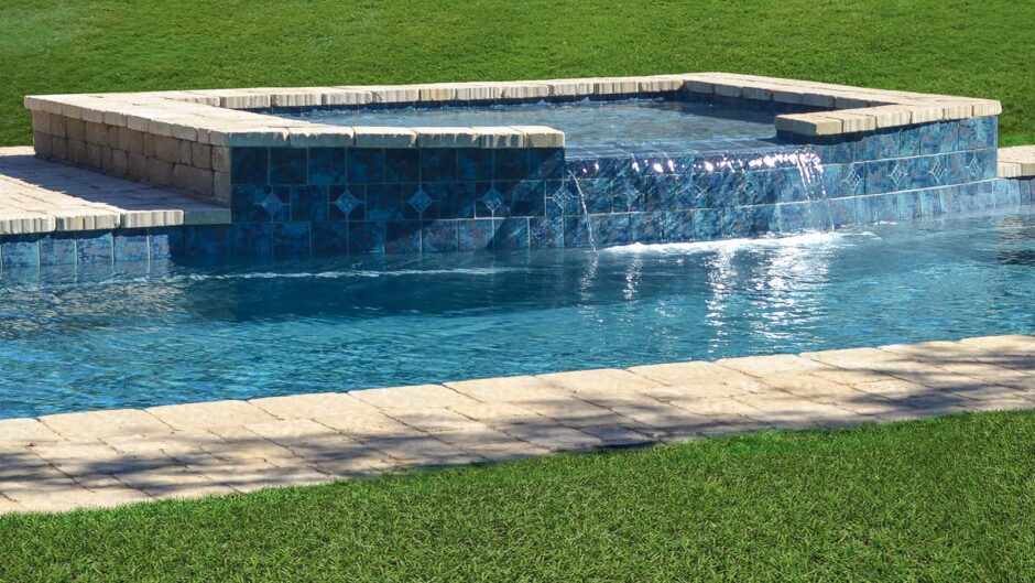 The Pearl Tanning Ledge Fiberglass Pool | Regional Pool Group